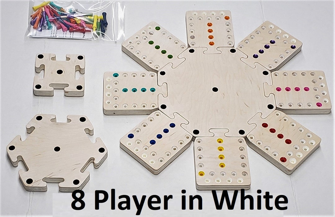 8 Player Modular Fast Track Board Game - Etsy