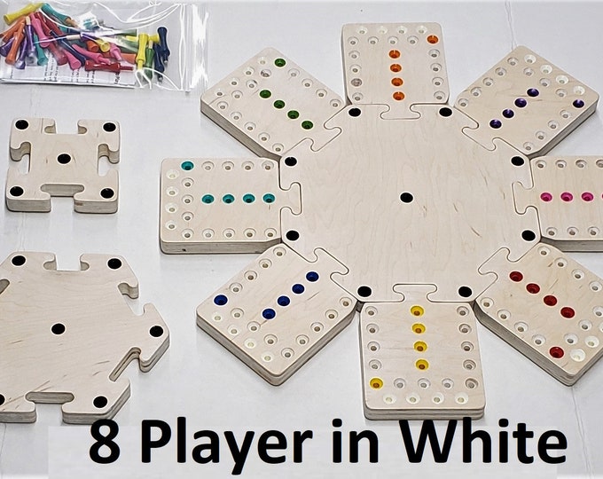 8 Player Modular Fast Track Board Game - Etsy