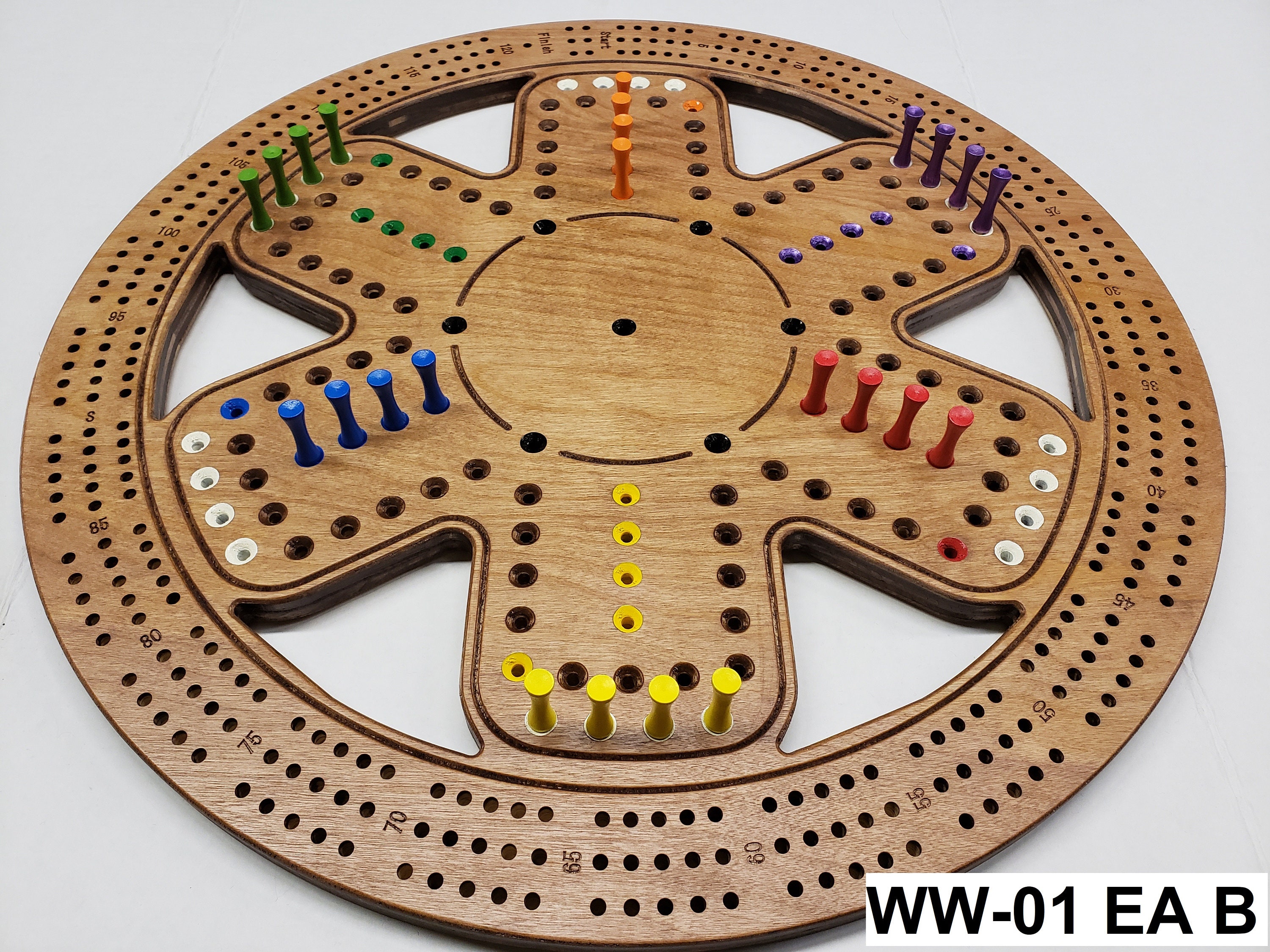 FAST TRACK / Cribbage Combo Oversize Table Top Version w/ | Etsy