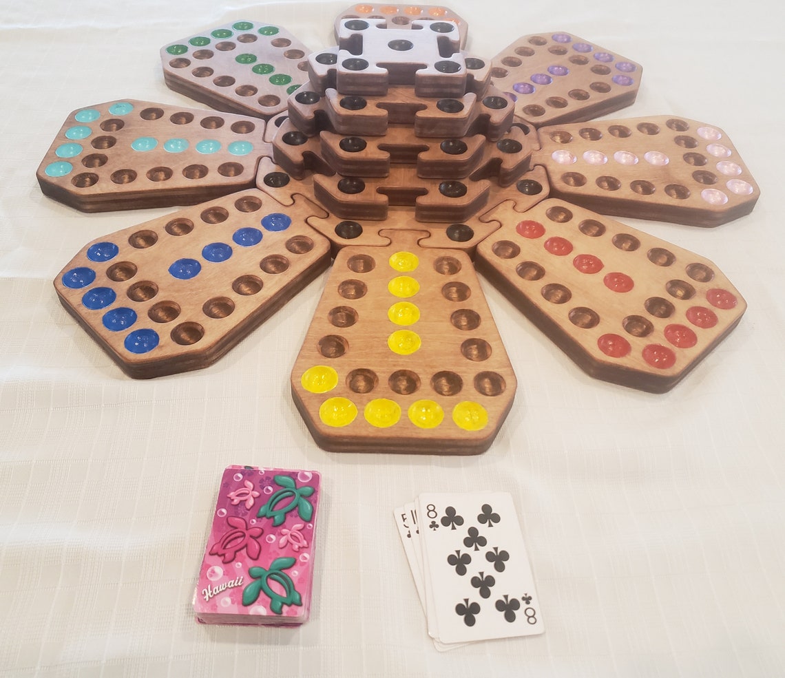 OMG Deluxe 1 Marble Monster Fast Track Board Game | Etsy