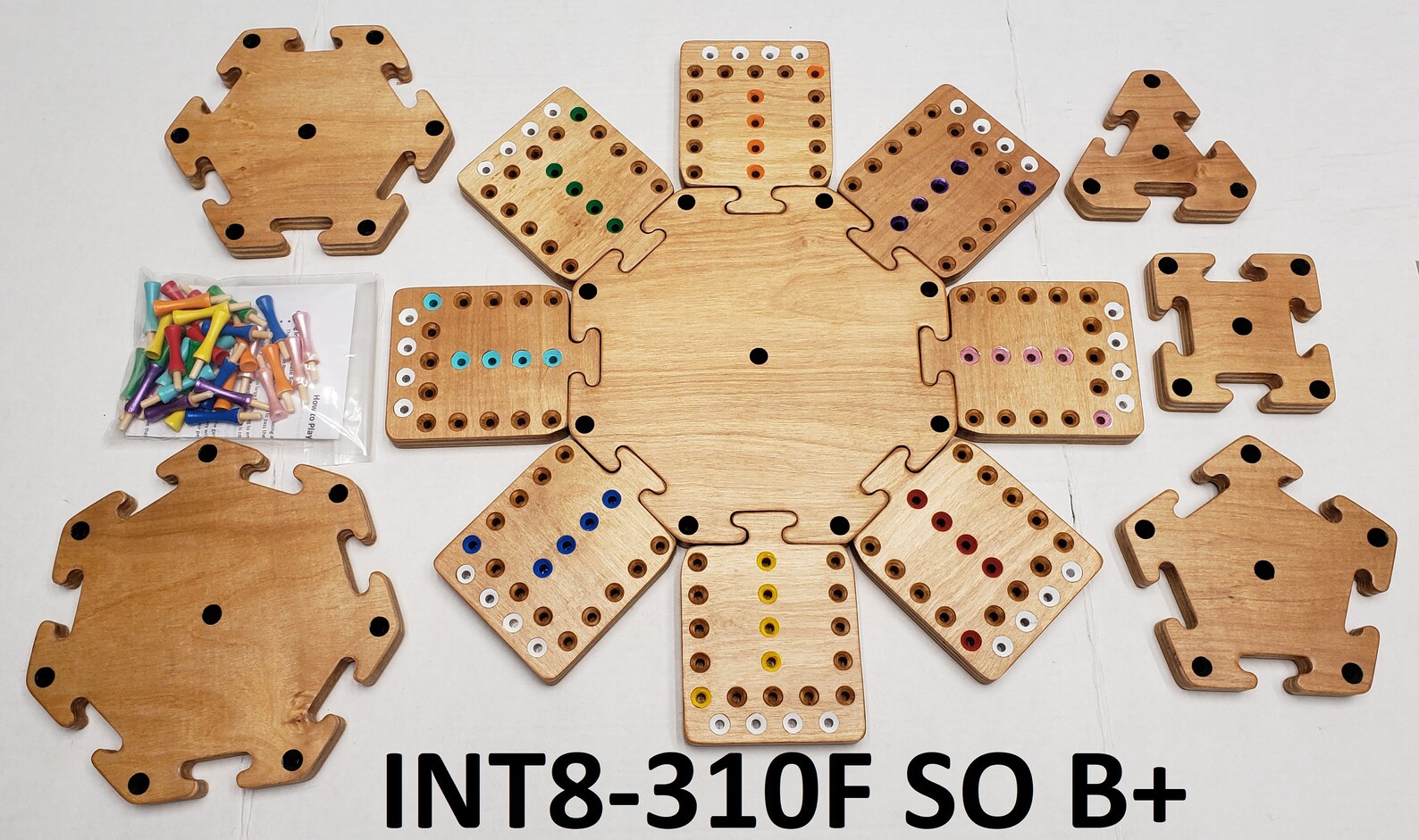 DELUXE 8 Player Modular Fast Track Board Game W/EXTRA HUBS - Etsy Canada