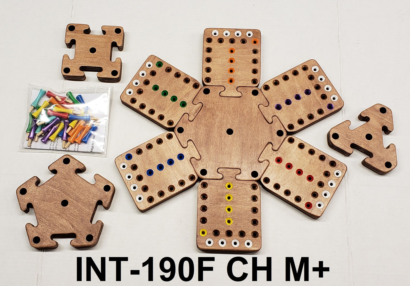 DELUXE 6 Player Modular Fast Track Board Game W/ Extra Hubs | Etsy