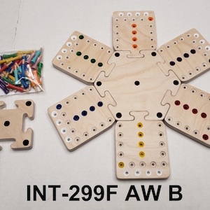 6 Player Modular Fast Track Board Game - Etsy