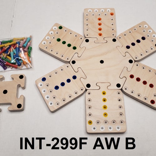 8 Player Modular Fast Track Board Game - Etsy