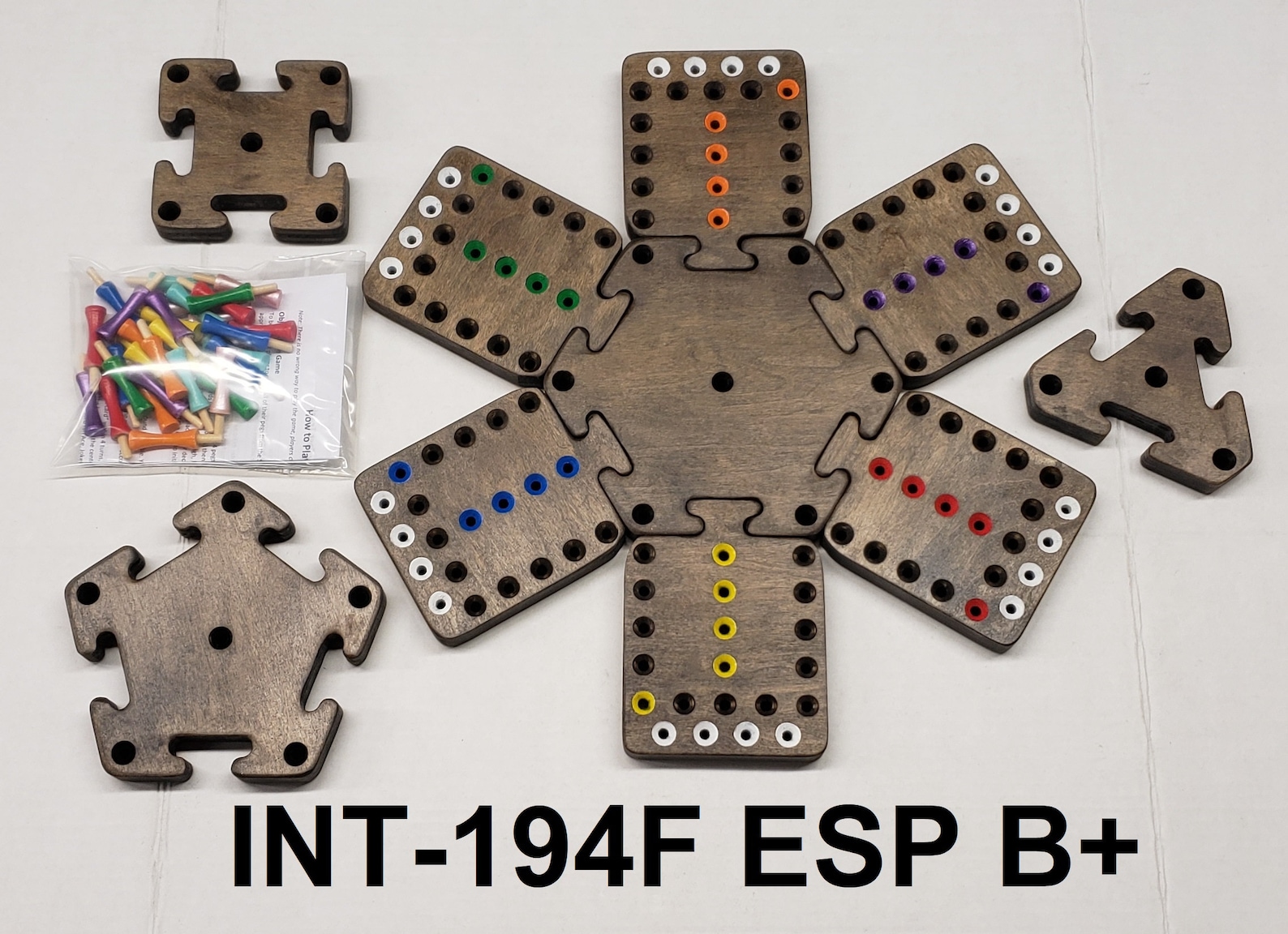 DELUXE 6 Player Modular Fast Track Board Game W/ Extra Hubs - Etsy