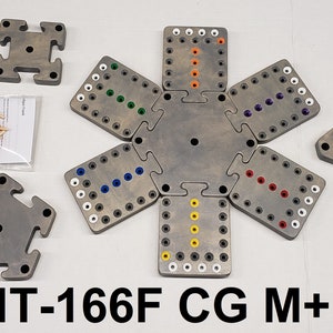 DELUXE 6 Player Modular Fast Track Board Game W/ Extra Hubs - Etsy