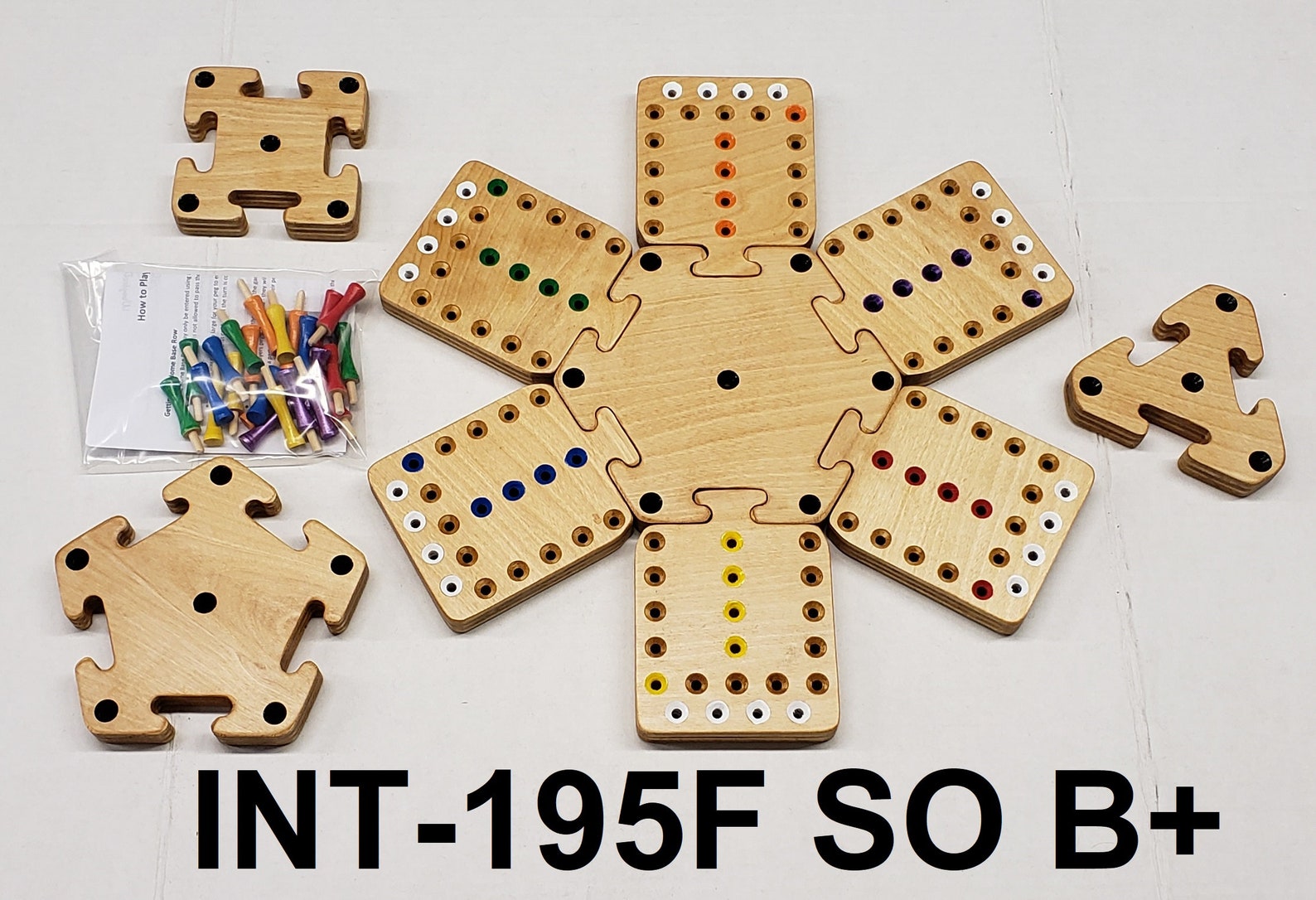 DELUXE 6 Player Modular Fast Track Board Game W/ Extra Hubs | Etsy