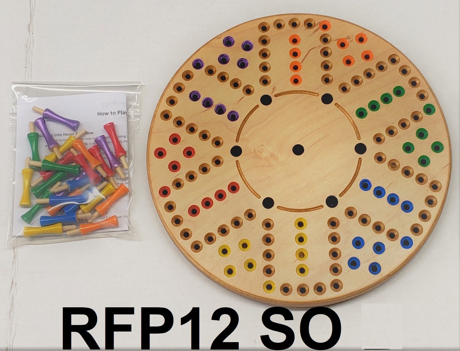 NEW Item: Fast Track 12 Round Wooden Board Game - Etsy