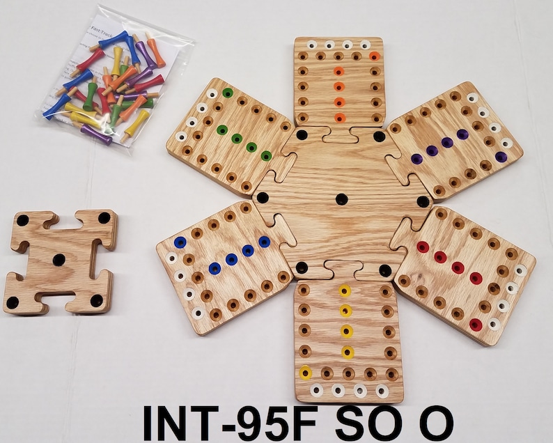 6 Player Modular Fast Track Board Game - Etsy