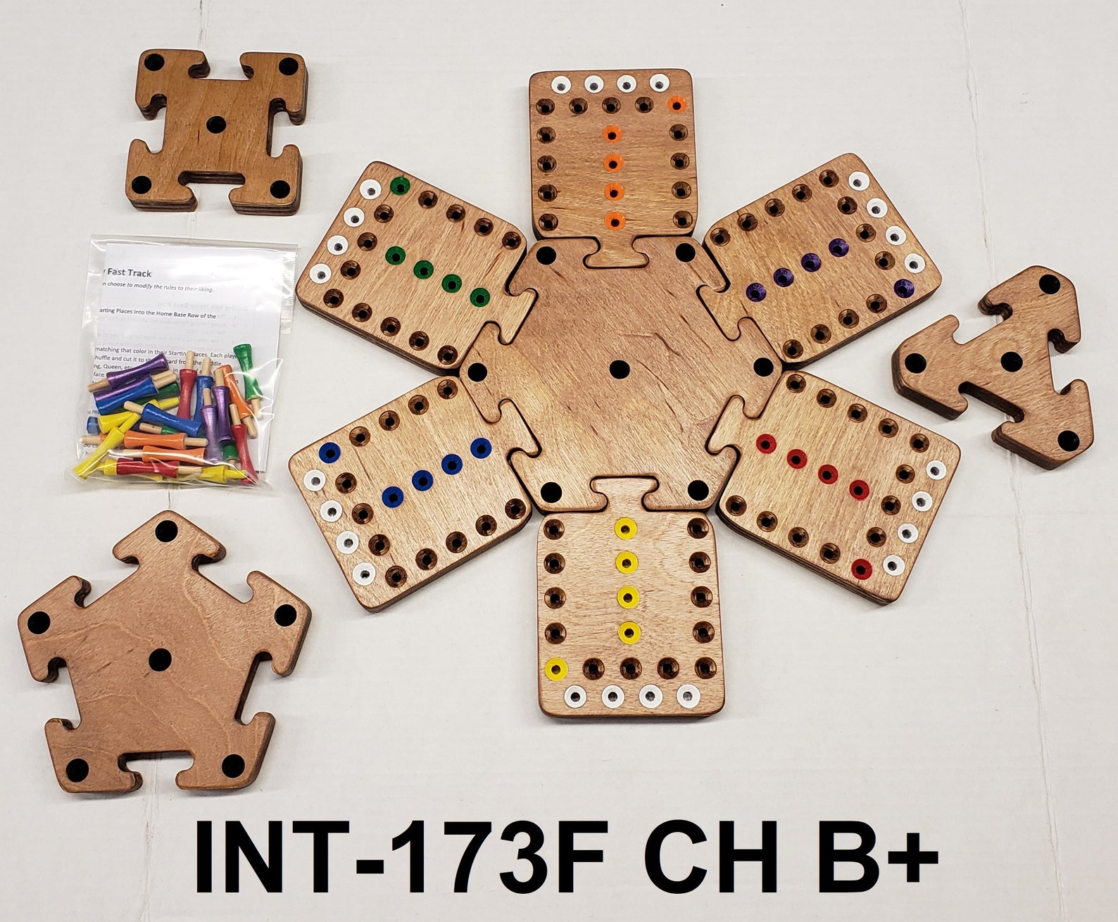 DELUXE 6 Player Modular Fast Track Board Game W/ Extra Hubs - Etsy