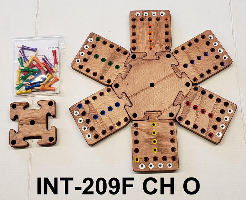 6 Player Modular Fast Track Board Game | Etsy