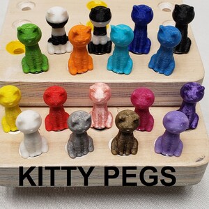 Custom 3D Printed Game Pegs / Pieces for Fast Track / Aggravation or ...