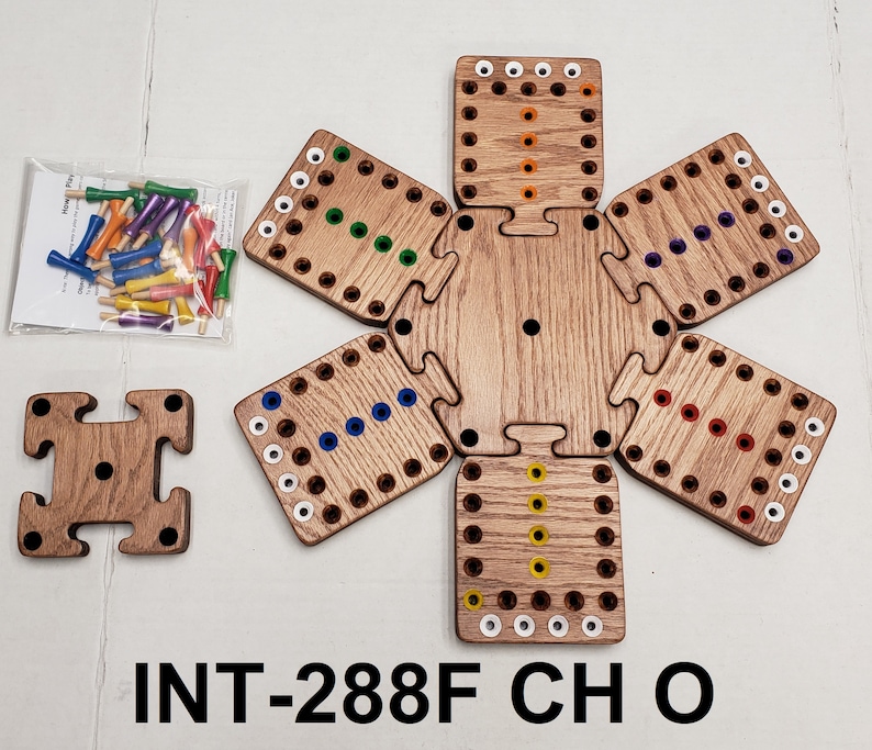 6 Player Modular Fast Track Board Game - Etsy