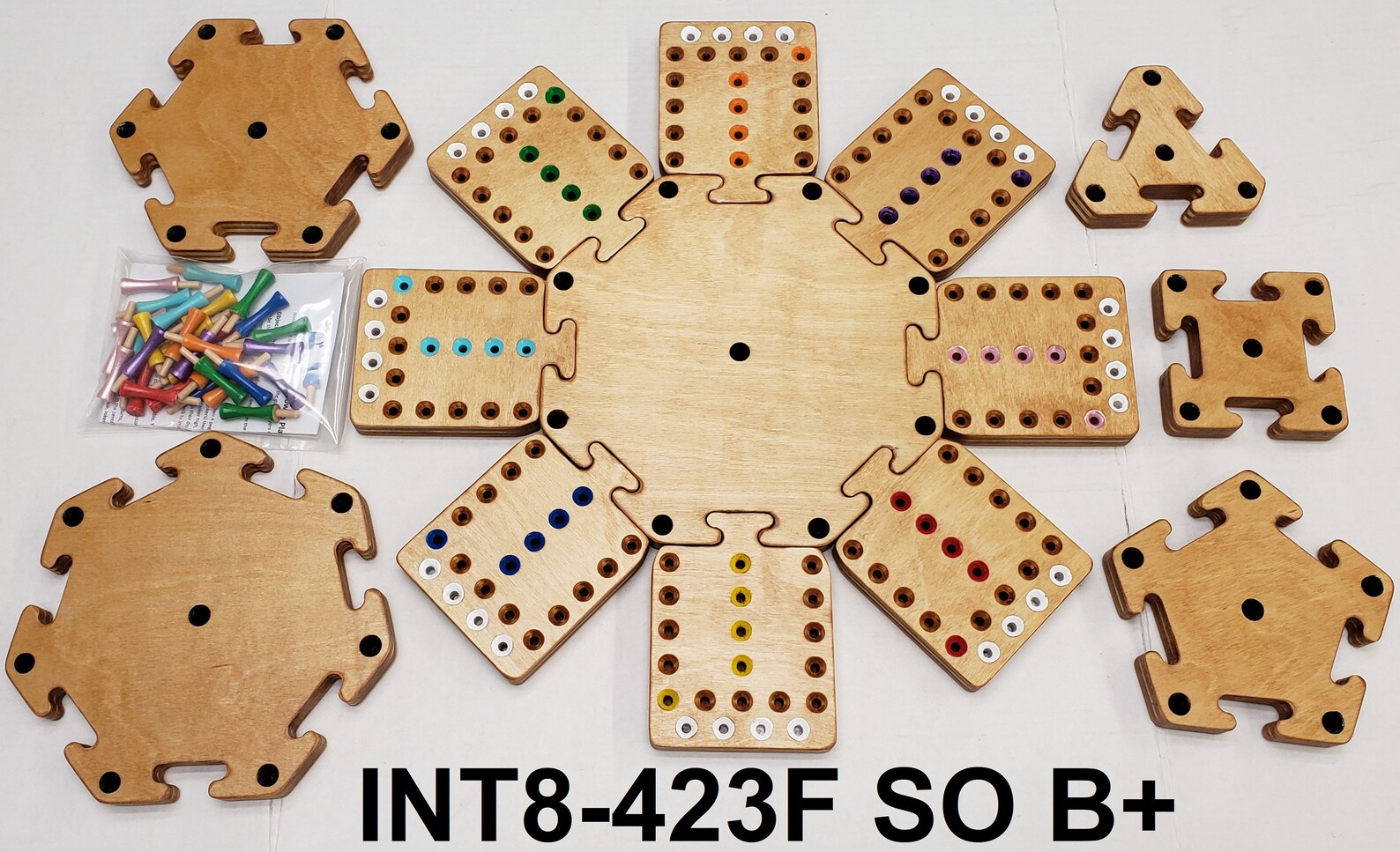 DELUXE 8 Player Modular Fast Track Board Game W/EXTRA HUBS - Etsy