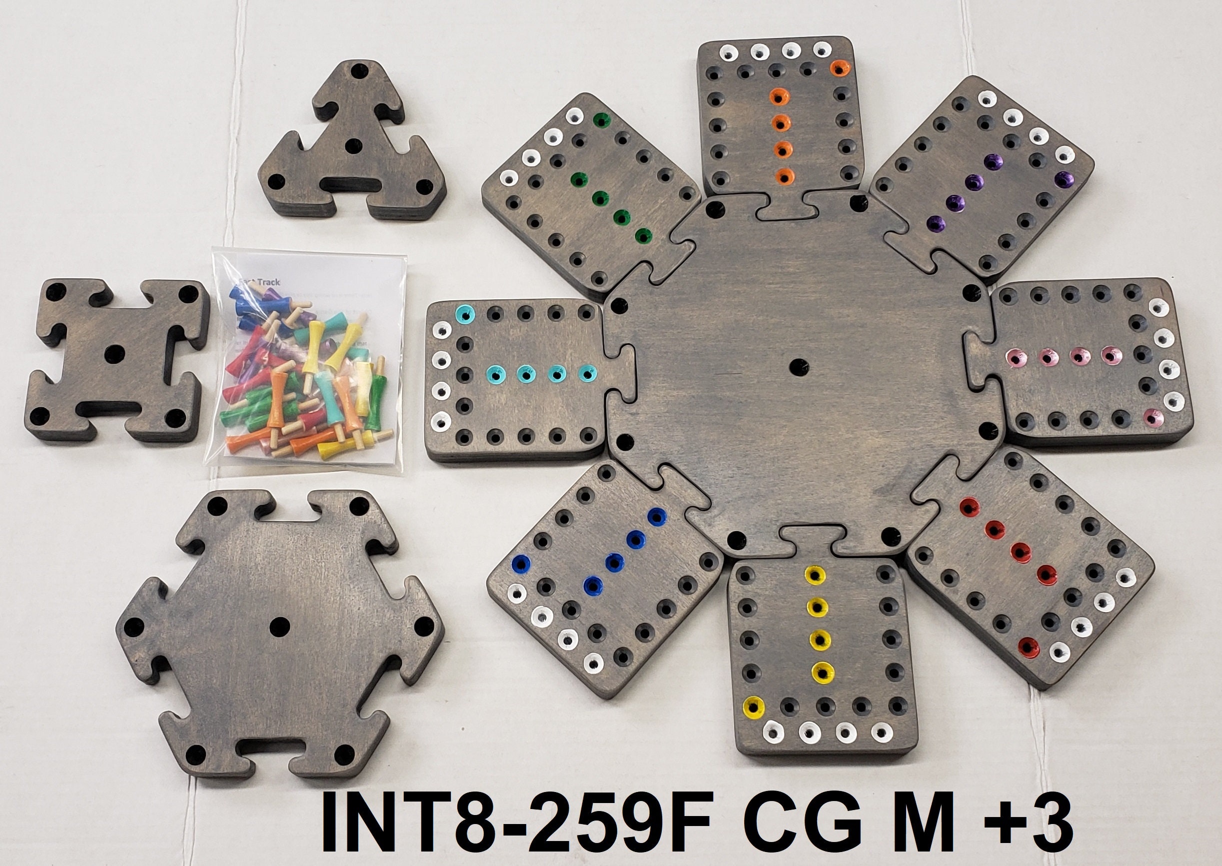 8 player Modular Fast Track board game | Etsy