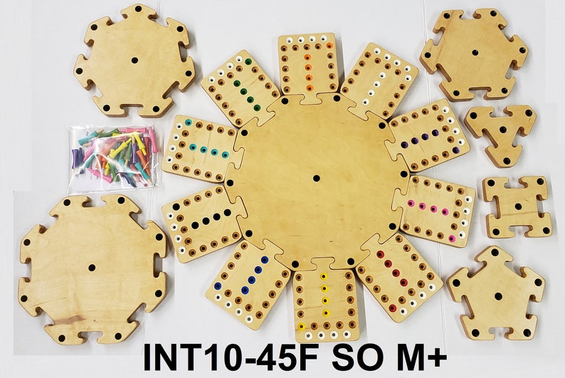 Deluxe 10 PLAYER Fast Track Board Game W/ Extra Hubs - Etsy
