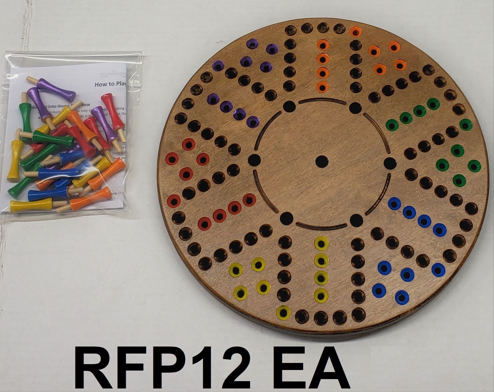 NEW Item: Fast Track 12 Round Wooden Board Game - Etsy