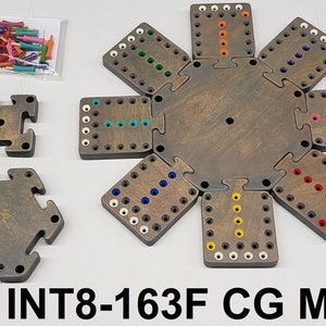 8 player Modular Fast Track board game | Etsy