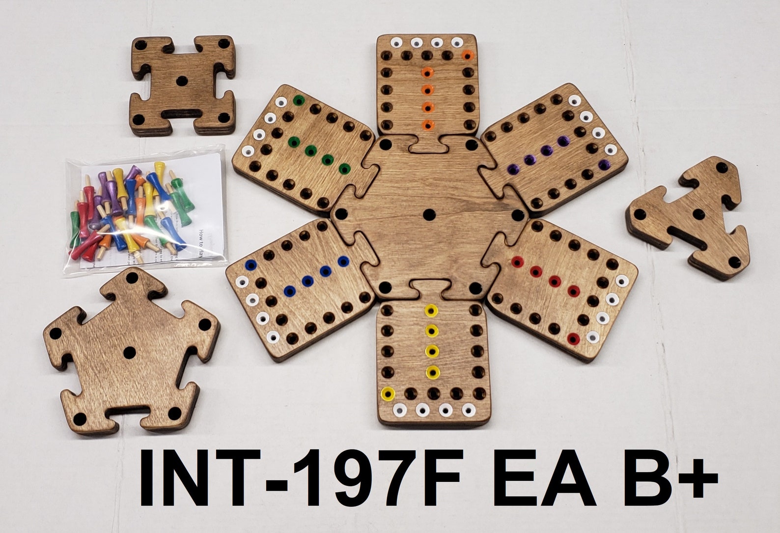 DELUXE 6 Player Modular Fast Track Board Game W/ Extra Hubs | Etsy