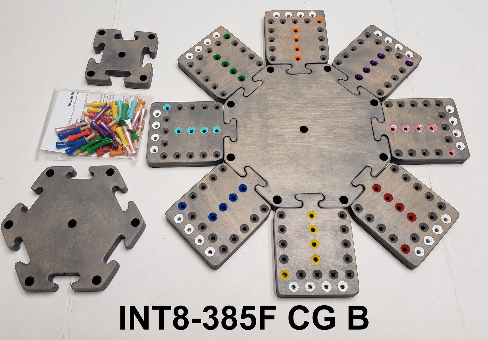 8 Player Modular Fast Track Board Game - Etsy