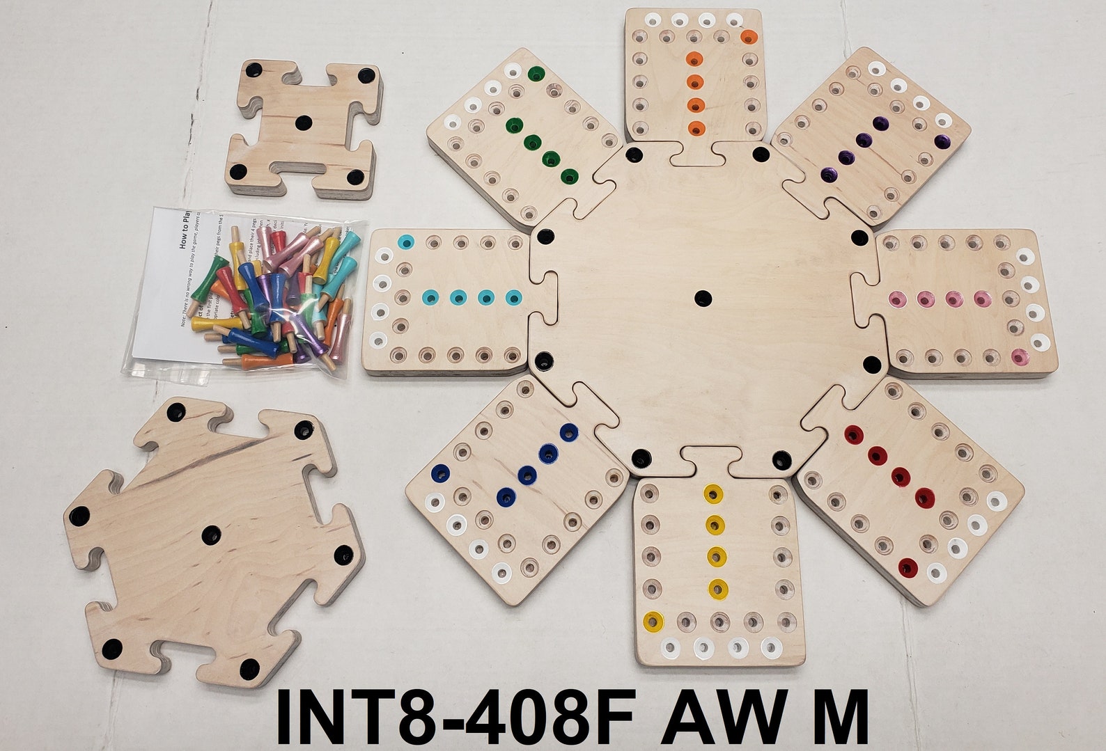 8 Player Modular Fast Track Board Game - Etsy