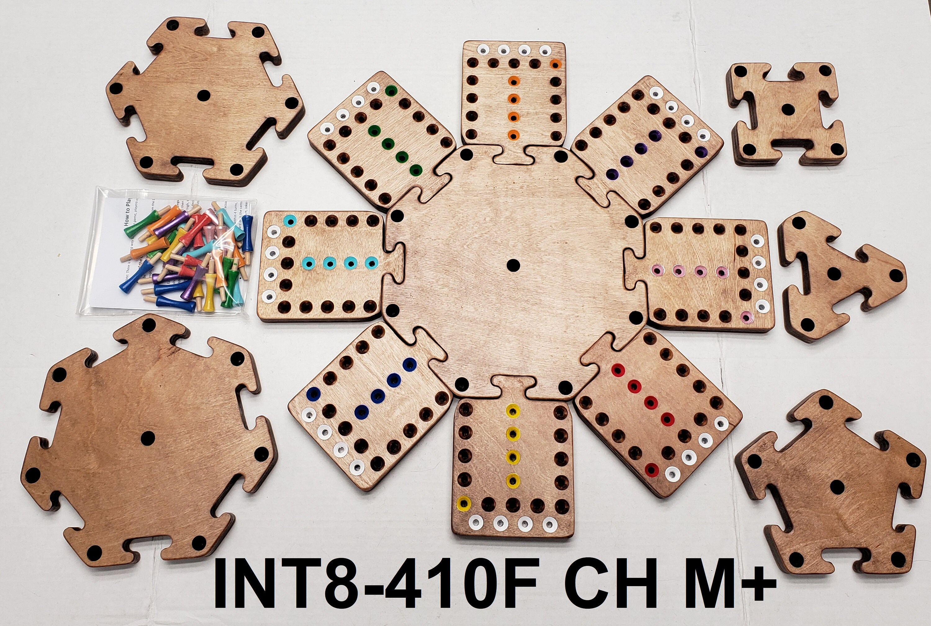 DELUXE 8 Player Modular Fast Track Board Game W/EXTRA HUBS - Etsy Canada