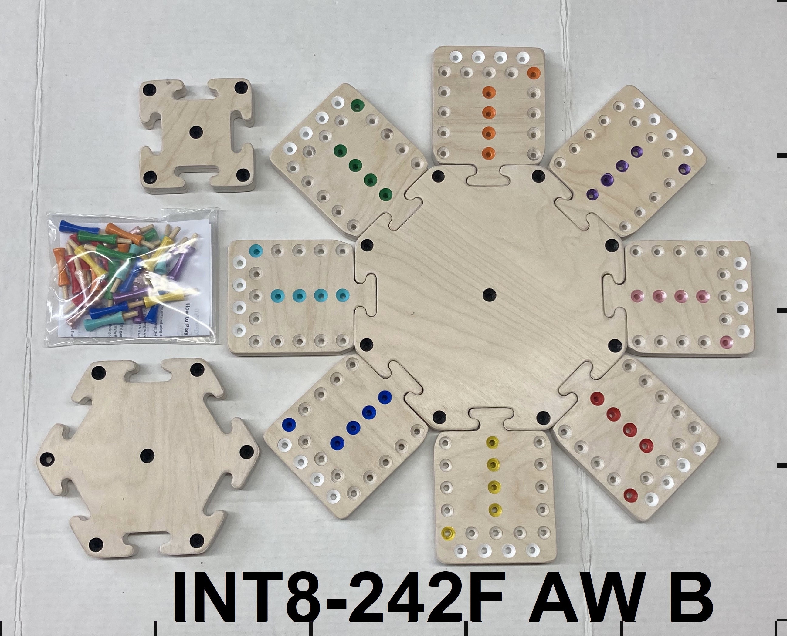 8 player Modular Fast Track board game | Etsy