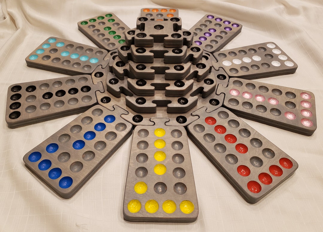OMG Deluxe 1" Marble Monster Fast Track Board Game - Etsy