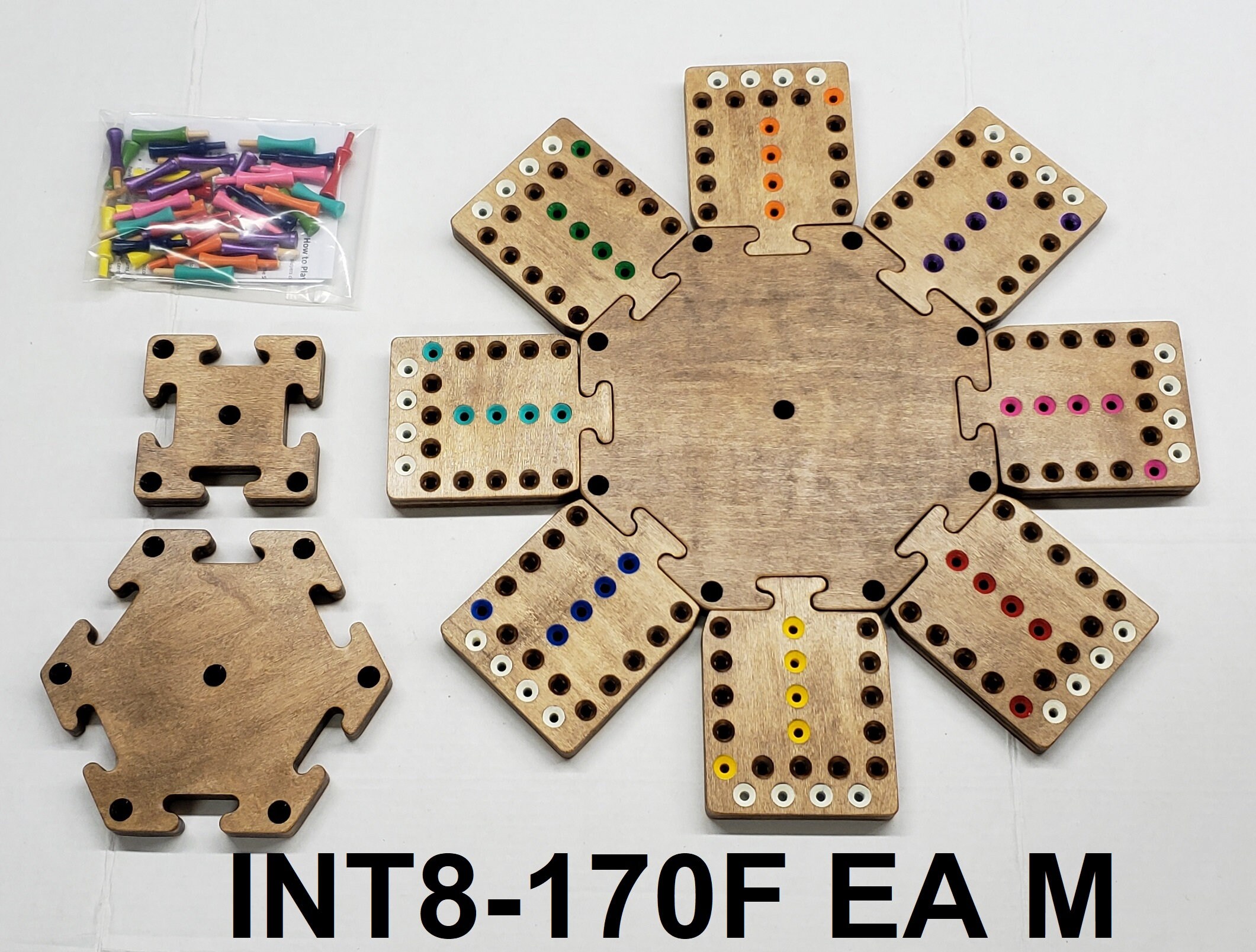 8 player Modular Fast Track board game | Etsy