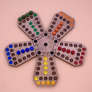 OMG Deluxe 1" Marble Monster Fast Track Board Game - Etsy