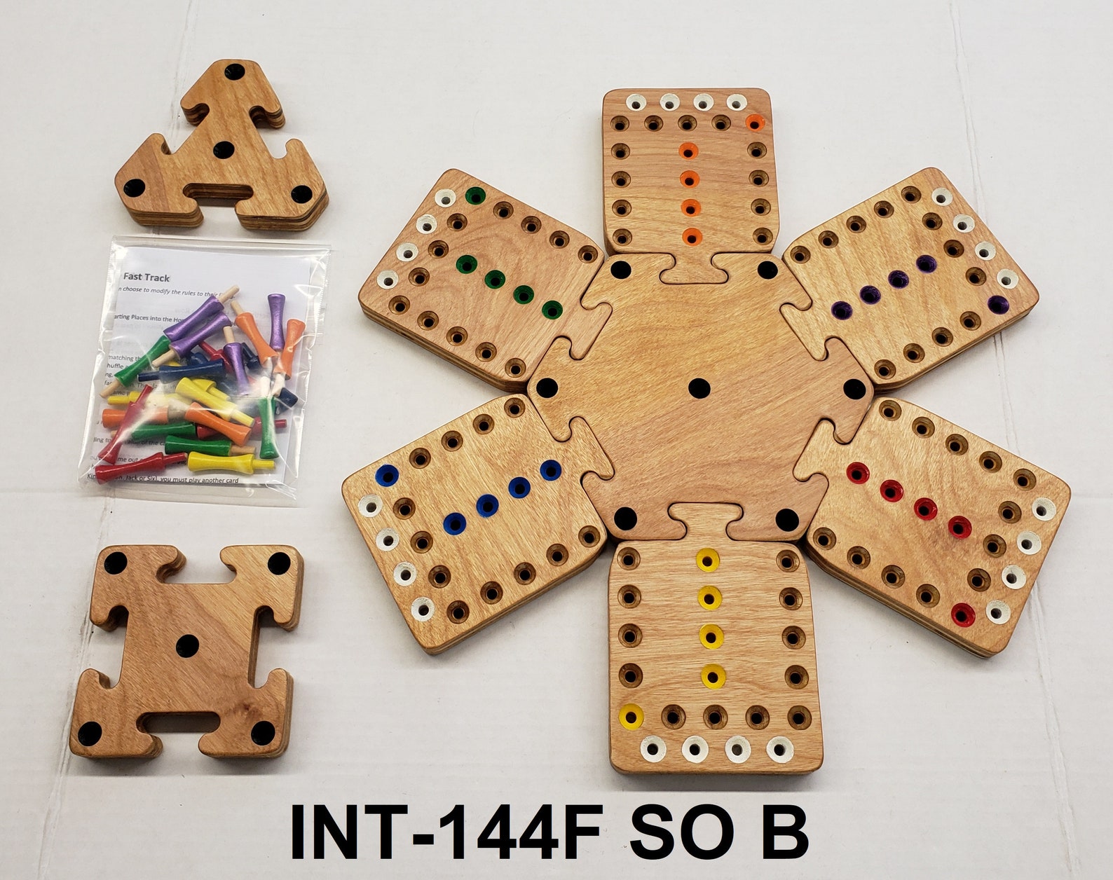 6 Player Modular Fast Track Board Game | Etsy