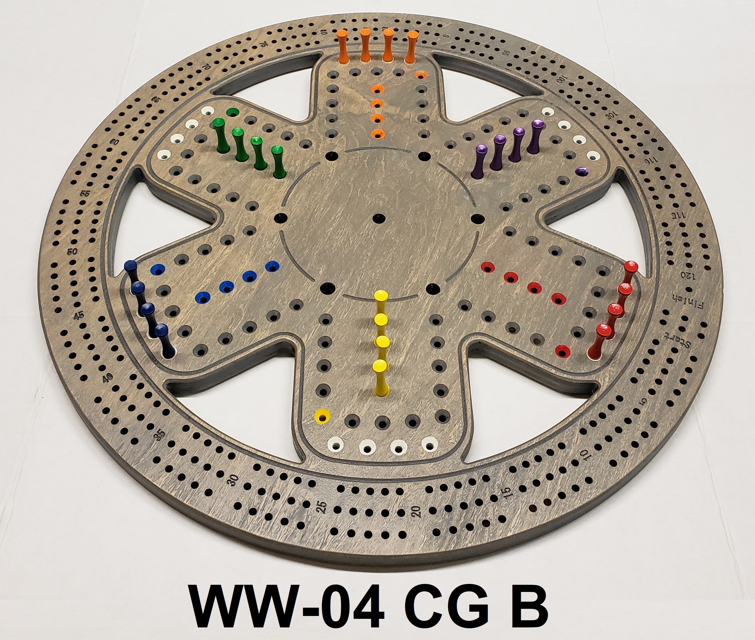 FAST TRACK / Cribbage Combo Oversize Table Top Version w/ | Etsy