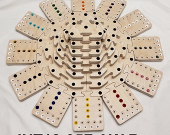 DELUXE 8 Player Modular Fast Track Board Game W/EXTRA HUBS - Etsy