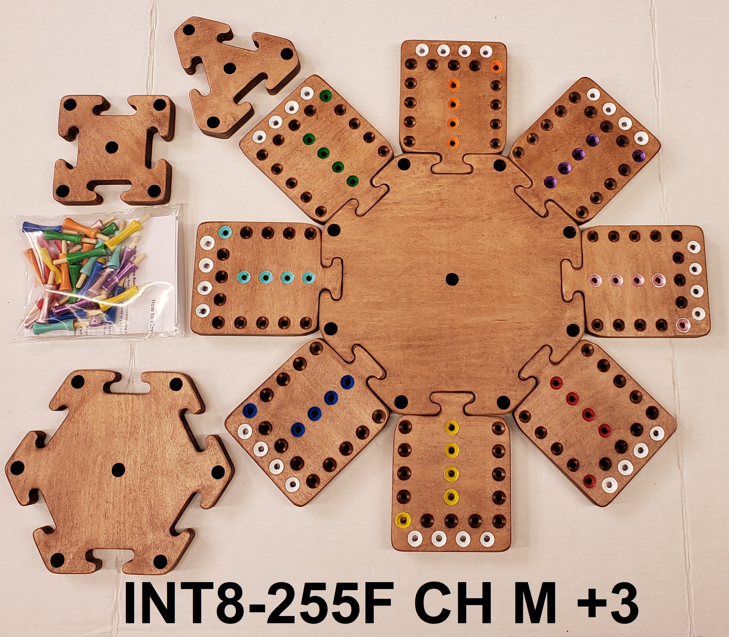 8 player Modular Fast Track board game | Etsy