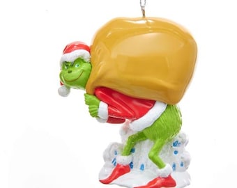 Grinch ornament | Etsy