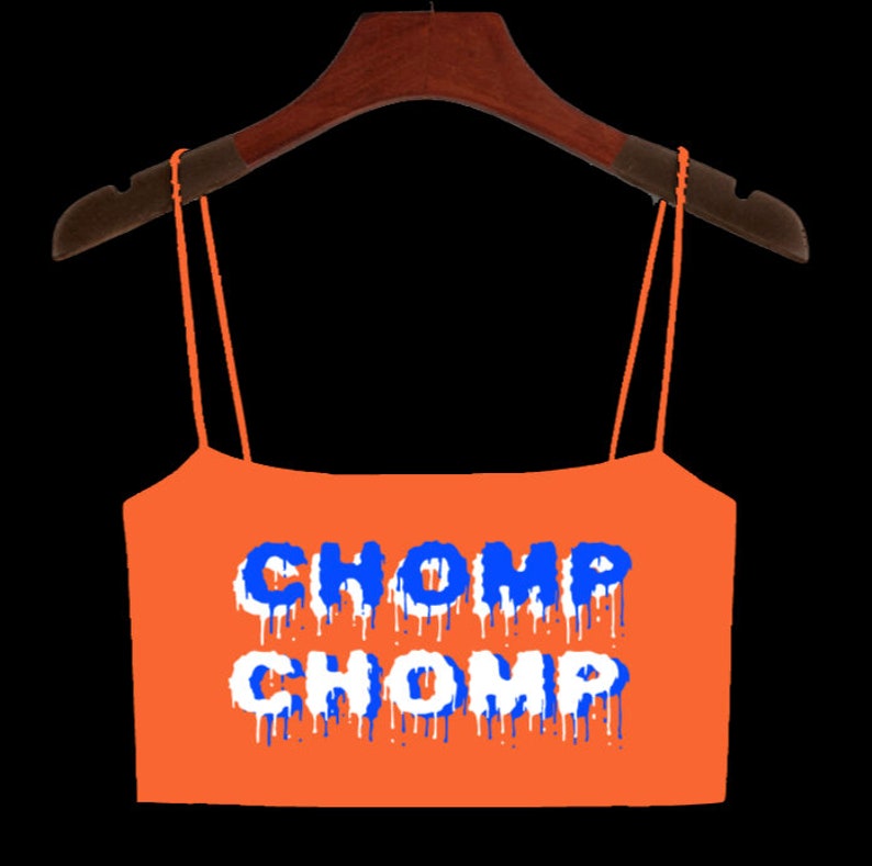 University of Florida Game Day Crop Top Chomp Chomp | Etsy