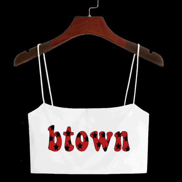 Indiana University Crop Top - Etsy