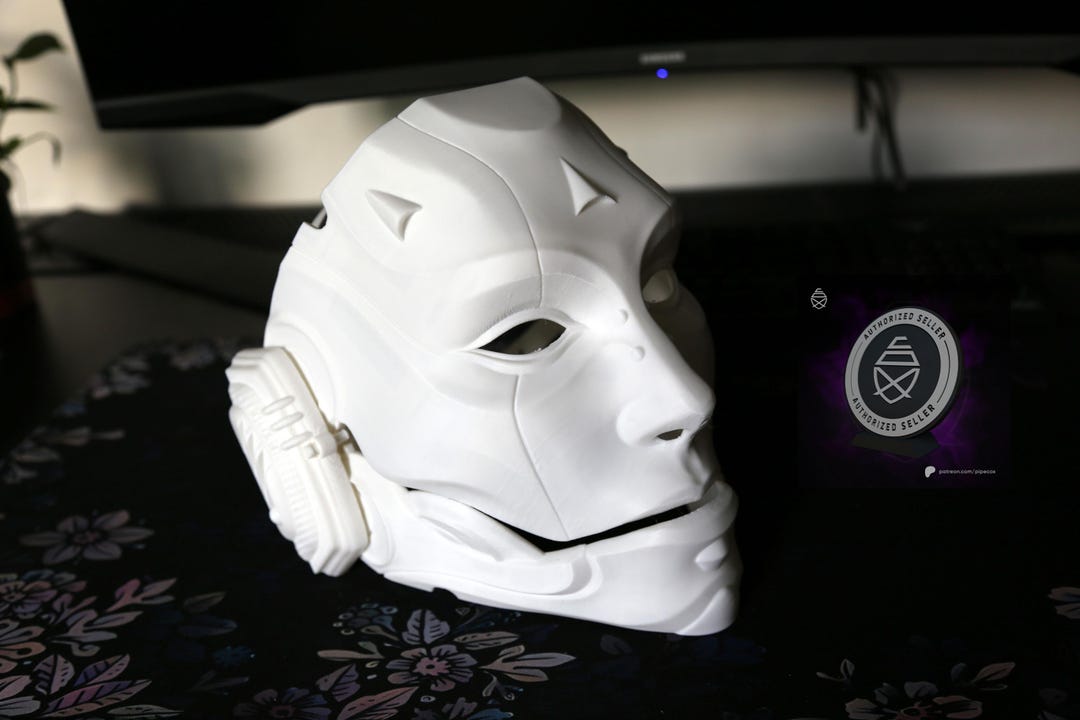 Working Droid Mask - Horror and Fantasy Droid Cosplay Mask - Openable ...
