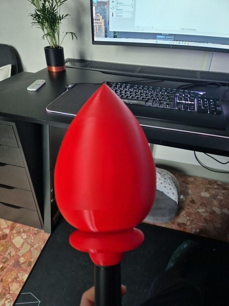 Hazbin Hotel - WORKING Alastor Stick Inspired Cosplay - Fan Made Prop ...