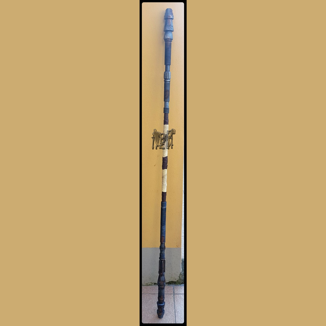 Star Wars: the Force Awakens - Rey Staff Inspired - Fan Made Prop - Etsy