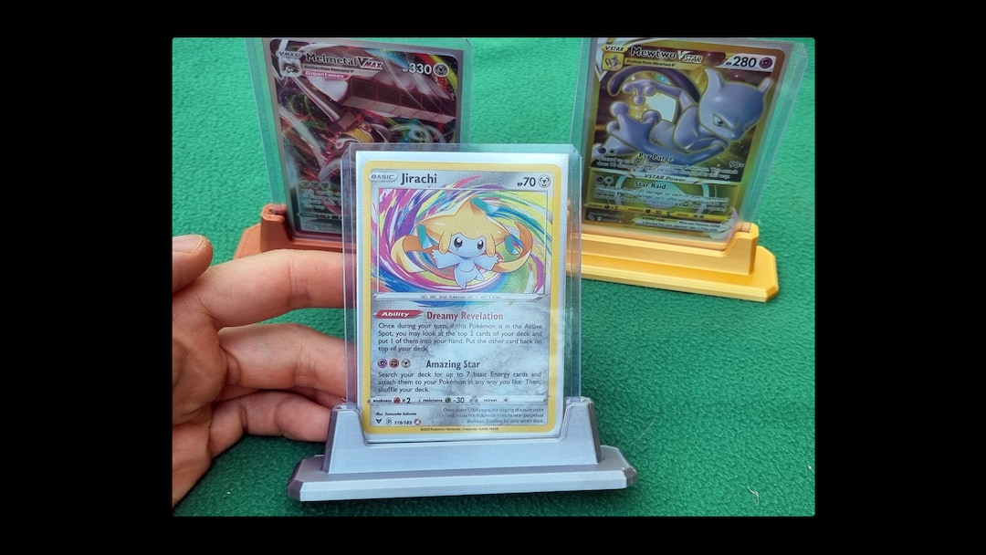 Exhibitor Stand for Top Loader Pokemon Magic Atc Cards - Etsy