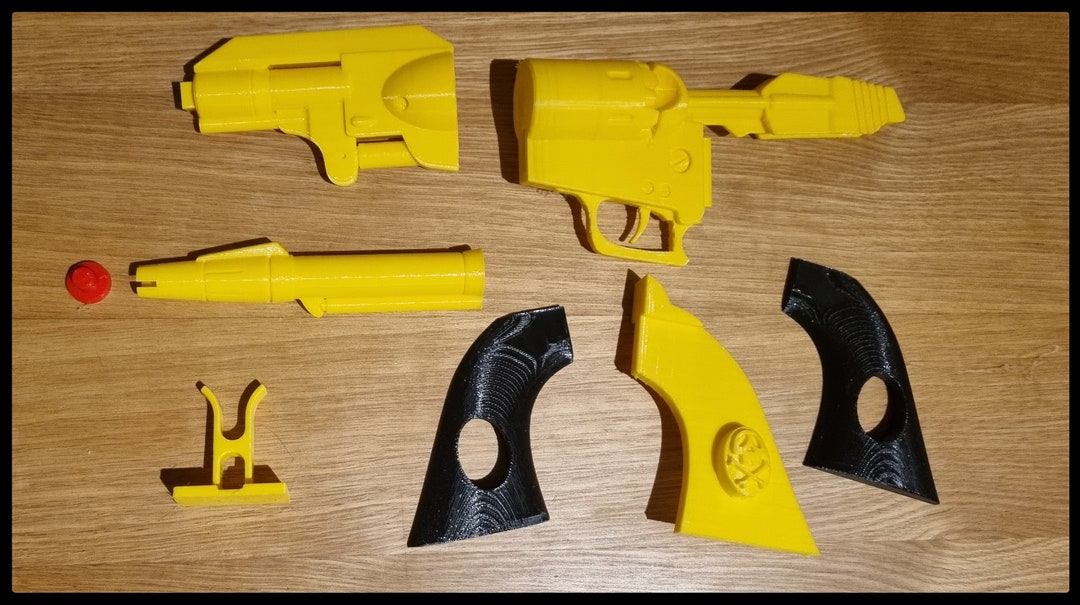 Cosmo Dragoon - Captain Harlock Cosplay Gun Fan Made Prop - Etsy