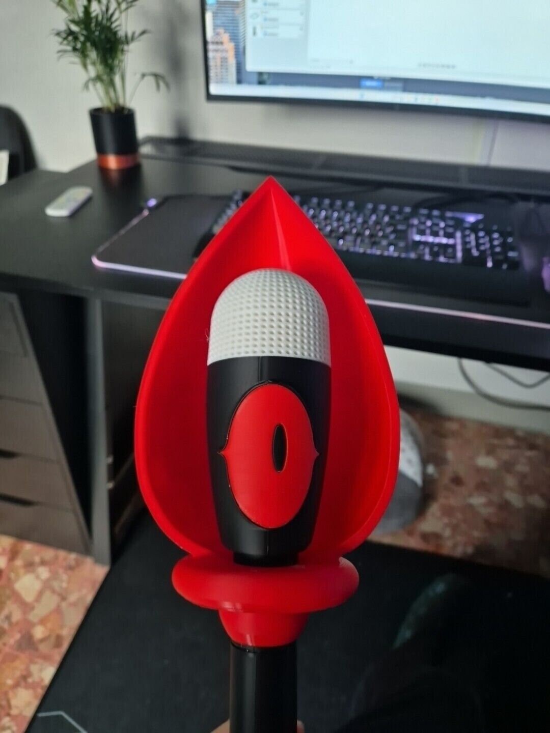 Hazbin Hotel - WORKING Alastor Stick Inspired Cosplay - Fan Made Prop ...