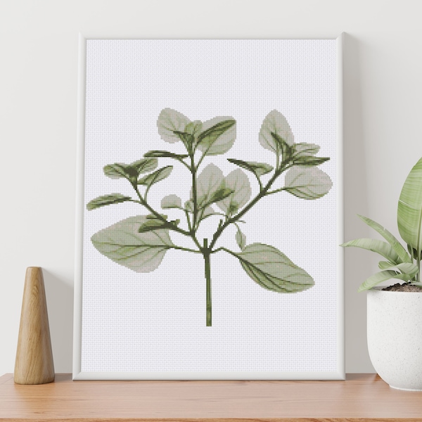 Leaf Cross Stitch Pattern - Etsy