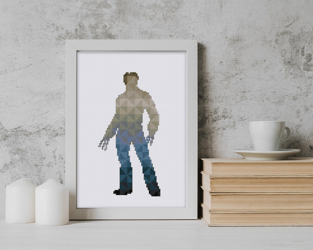 Wolverine Cross Stitch Pattern Geometric Modern X Men Movie - Etsy