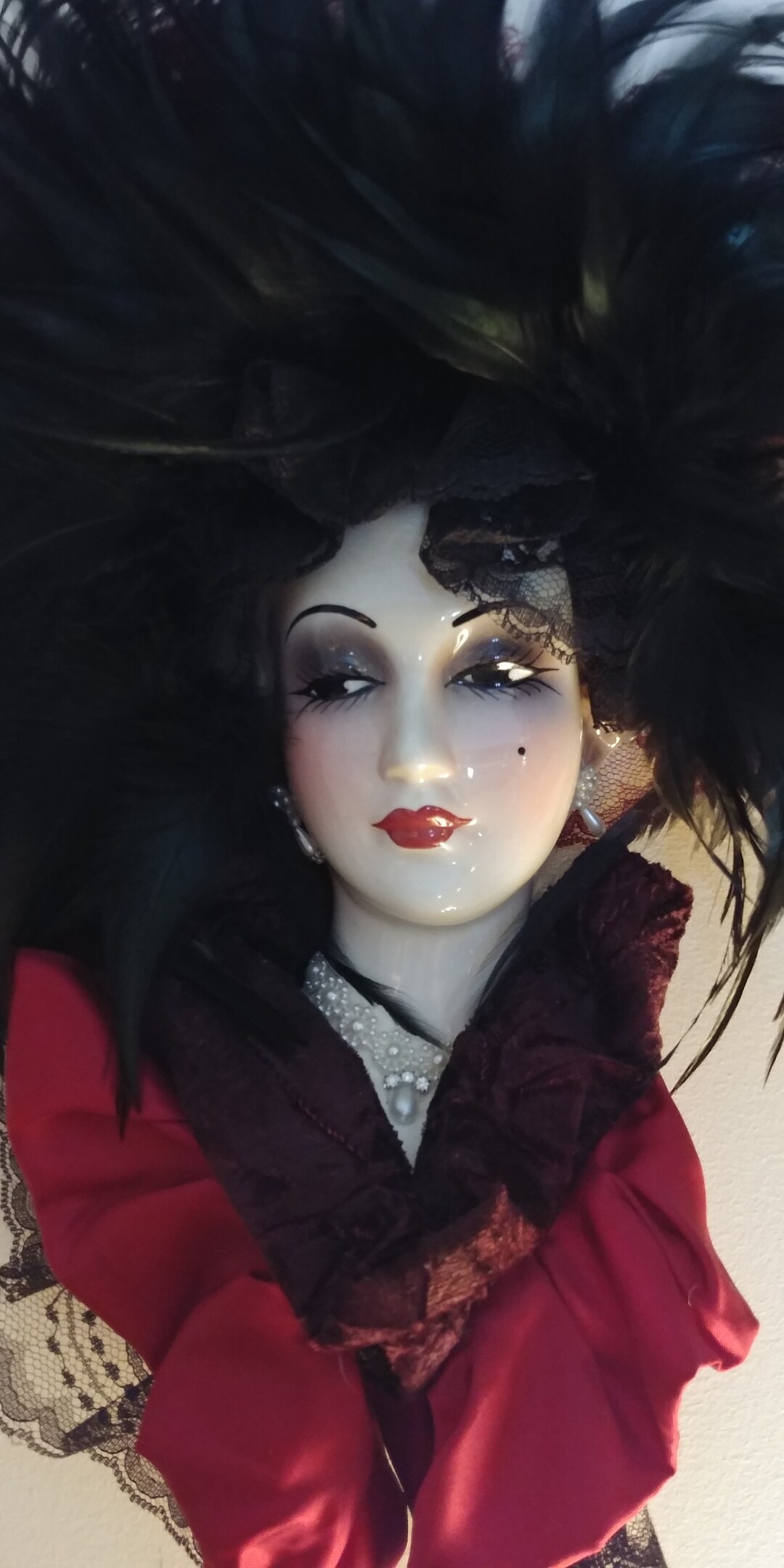 Vintage Victorian Porcelaine Face - Etsy