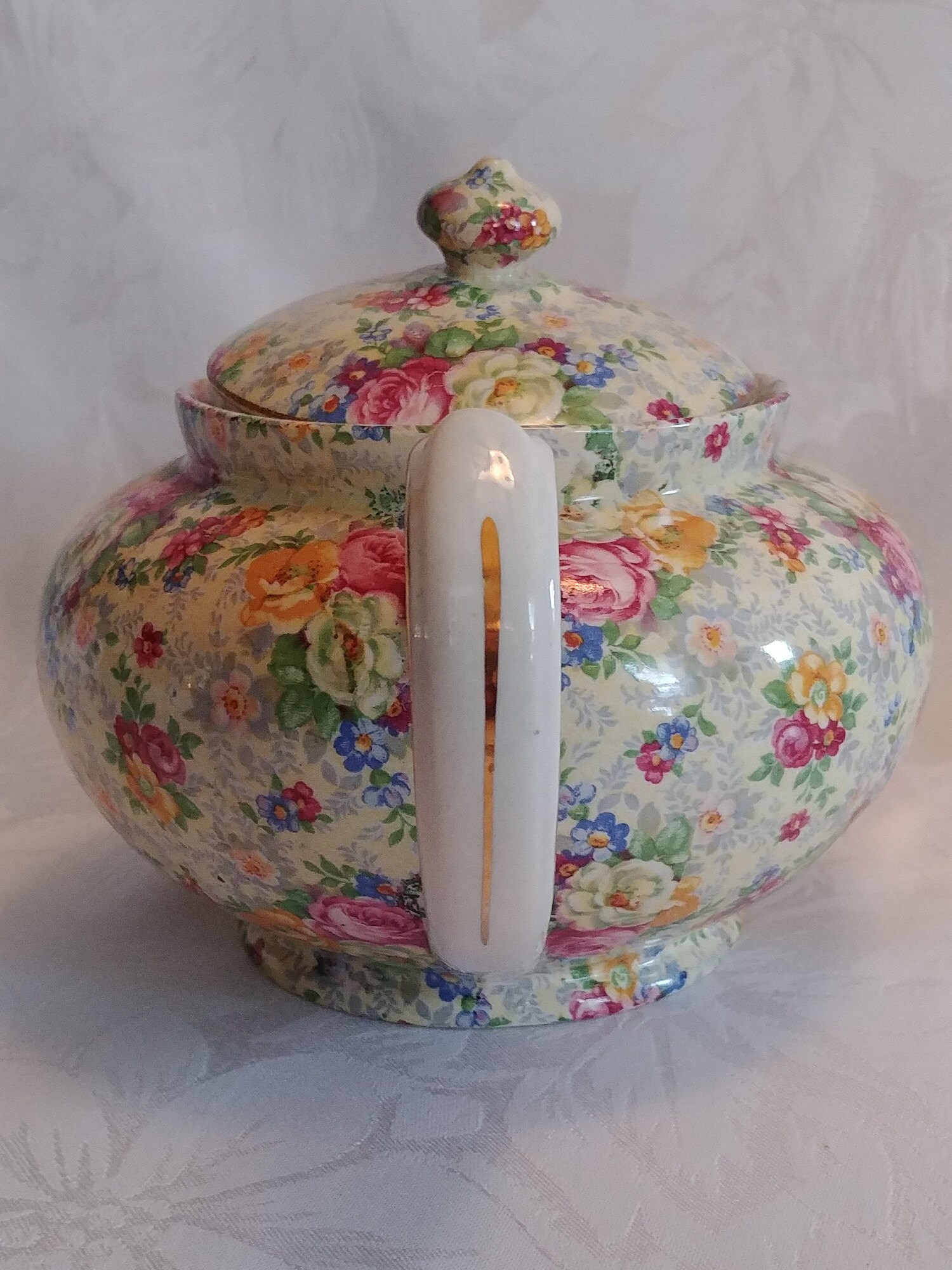 Lord Nelson Ware Rose Time Teapot - Etsy