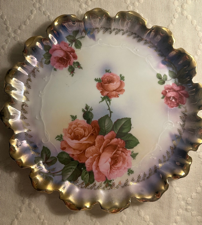 Vintage Rose Tray - Etsy