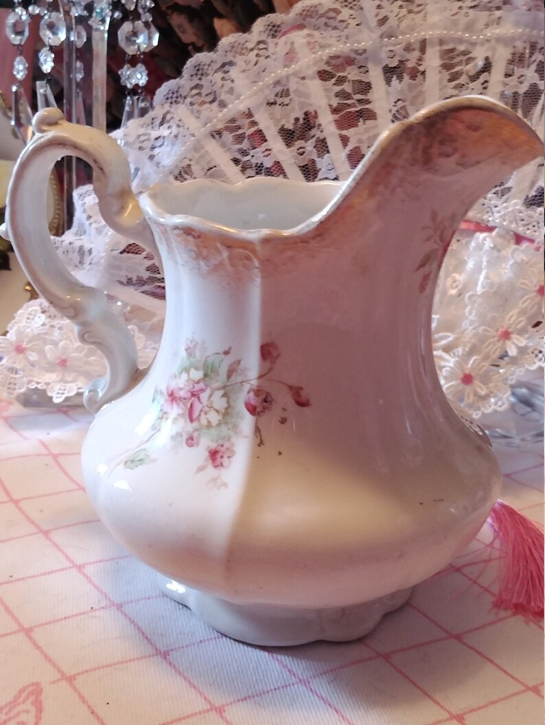 Antique Milk/water Pitcher - Etsy
