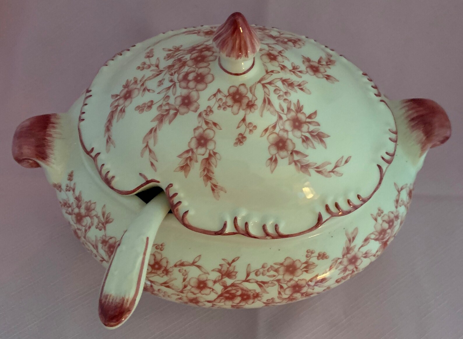 Gorgeous Victorian Style Floral Tureen - Etsy